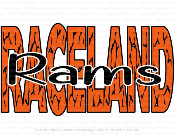 Raceland Rams PNG Sublimation Digital Instant Download | Etsy