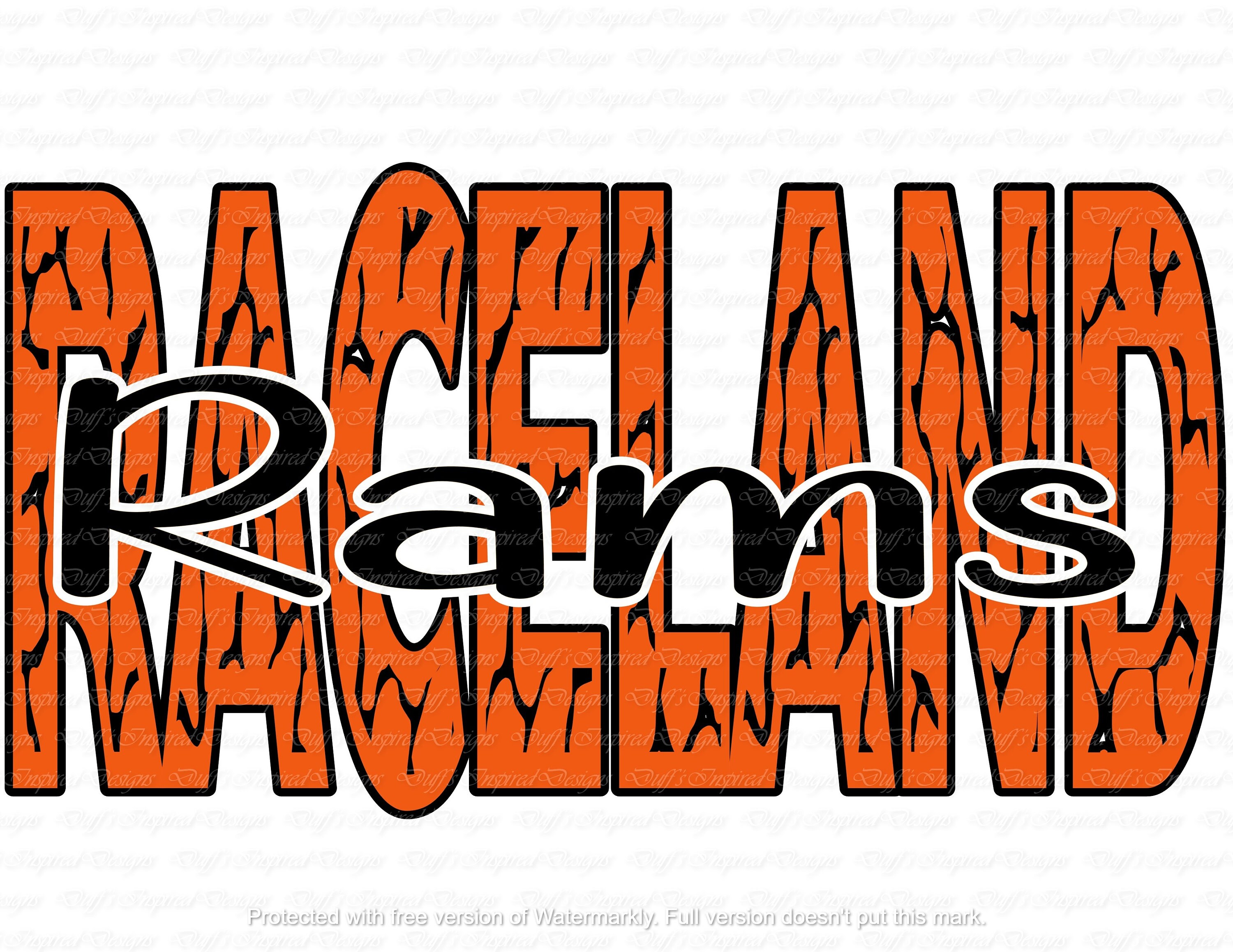 Raceland Rams PNG Sublimation Digital Instant Download - Etsy