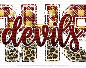 Russell Red Devils - Etsy