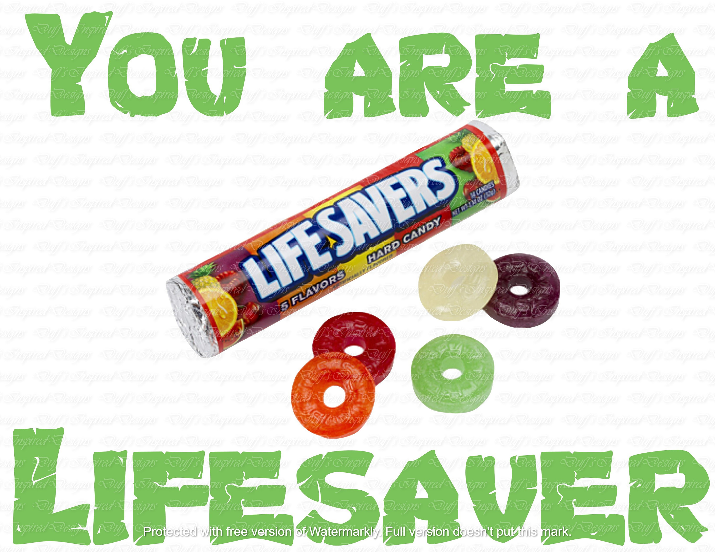 You're a Lifesaver PNG Sublimation Digital Instant - Etsy