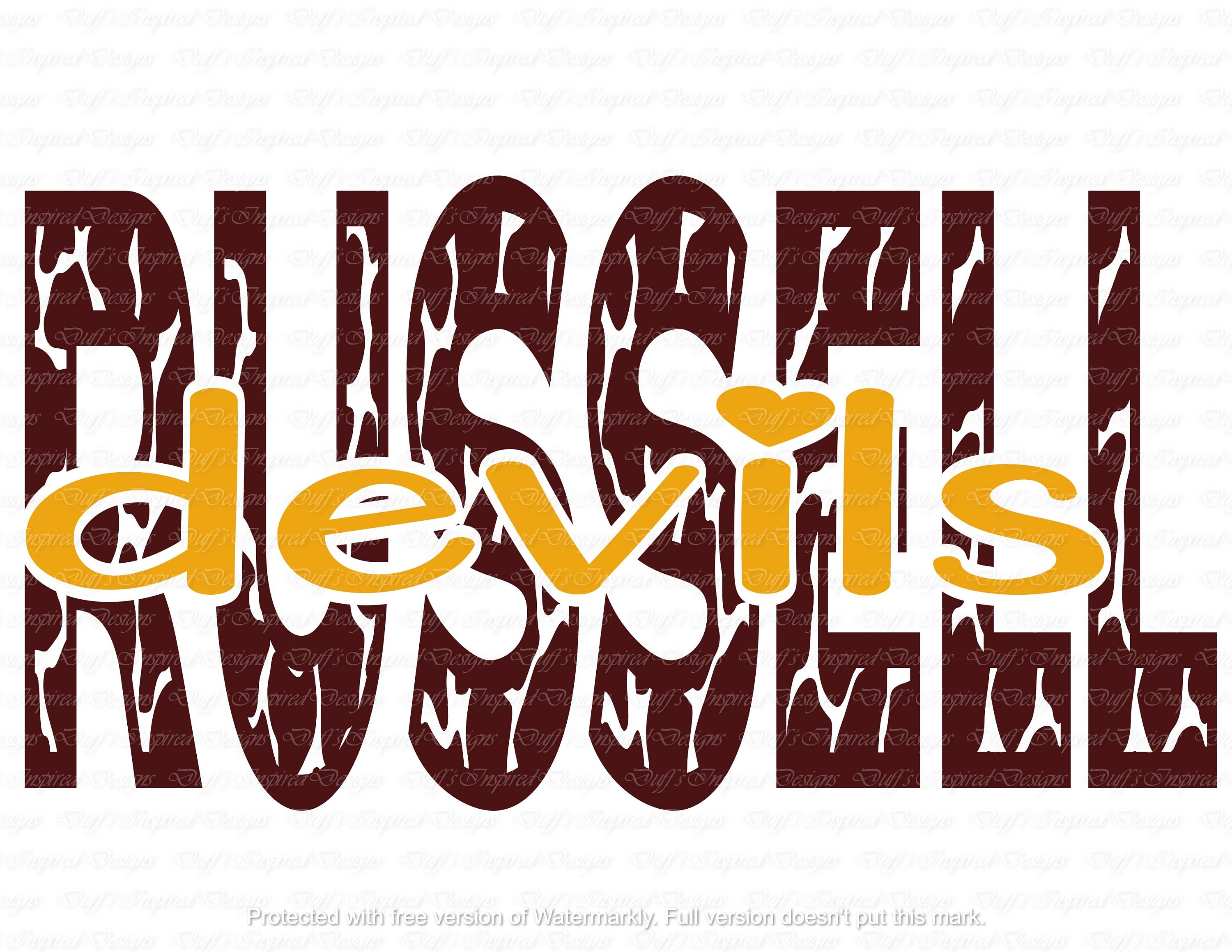 Russell Red Devils Camo basketball sublimation PNG digital download ...