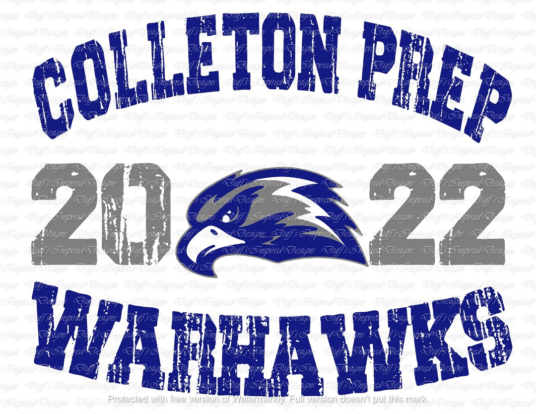 Colleton Prep Academy Warhawks PNG Sublimation Digital - Etsy