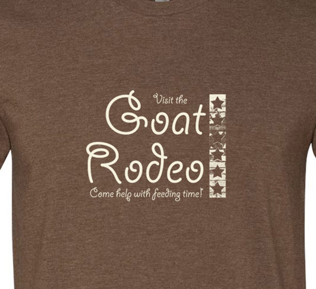 Goat Rodeo T-shirts - Etsy