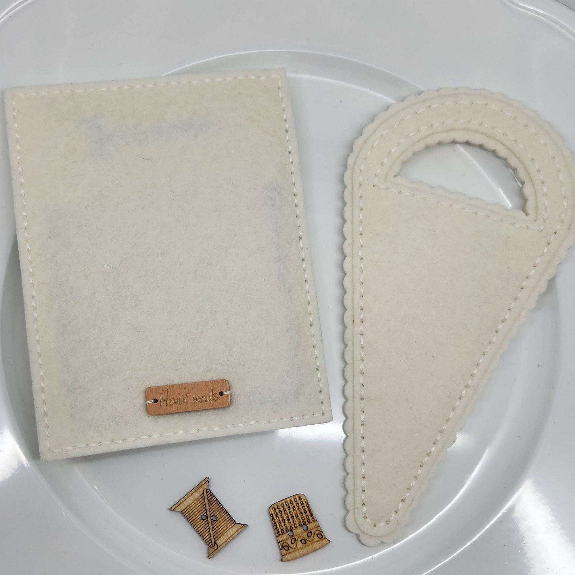 Wool Felt Needle Book - Etsy