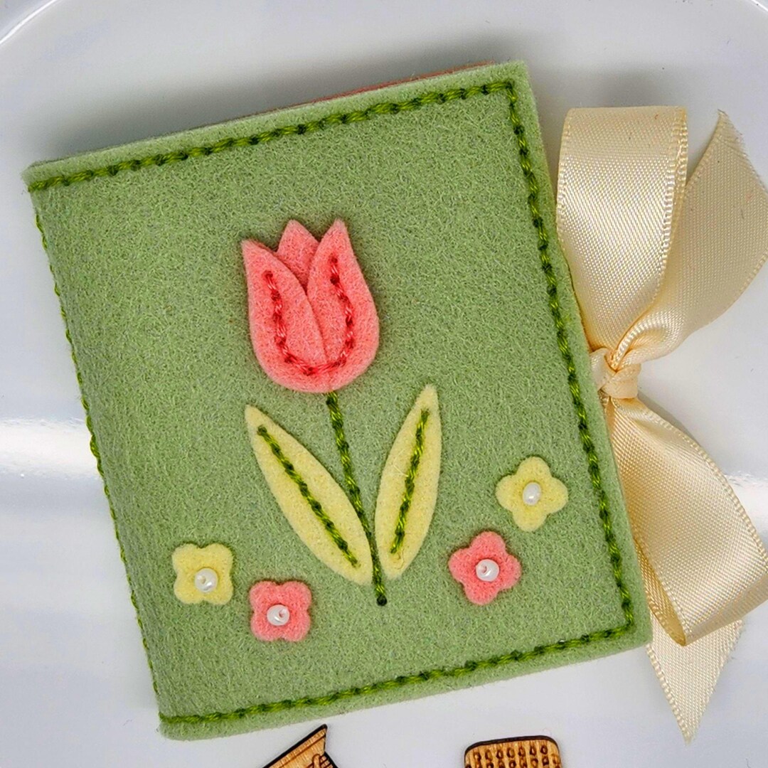 Wool Felt Needle Book - Etsy