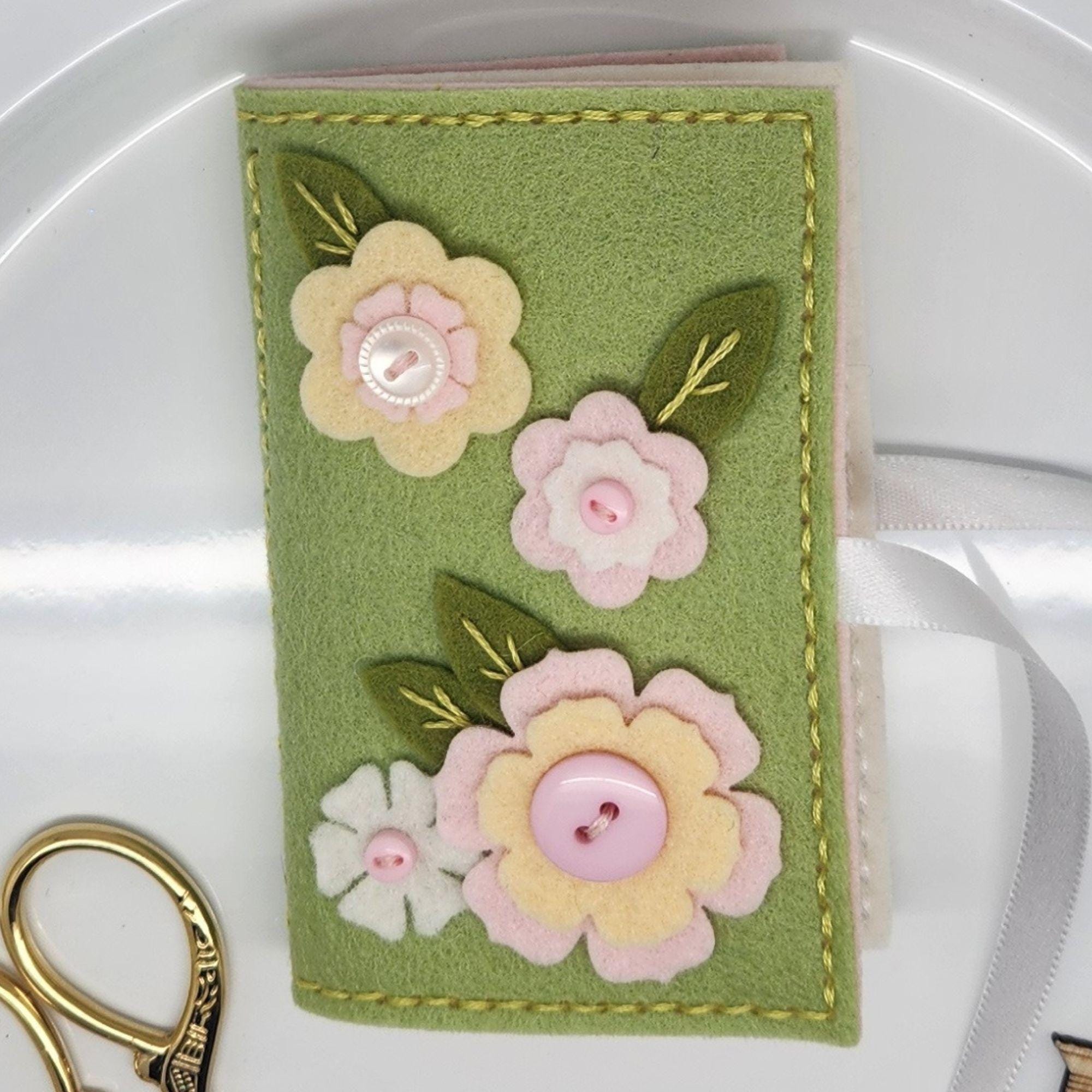Handmade Wool Felt Needle Book - Etsy