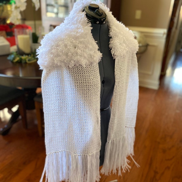 Fur Shawl - Etsy