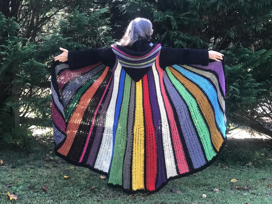 Crochet Stained Glass Sweater Pattern - Etsy