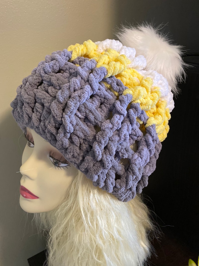 Crochet Chunky Bernat Hat Pattern - Etsy