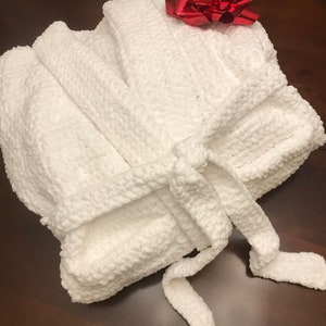 Snuggly Crochet Robe Pattern - Etsy