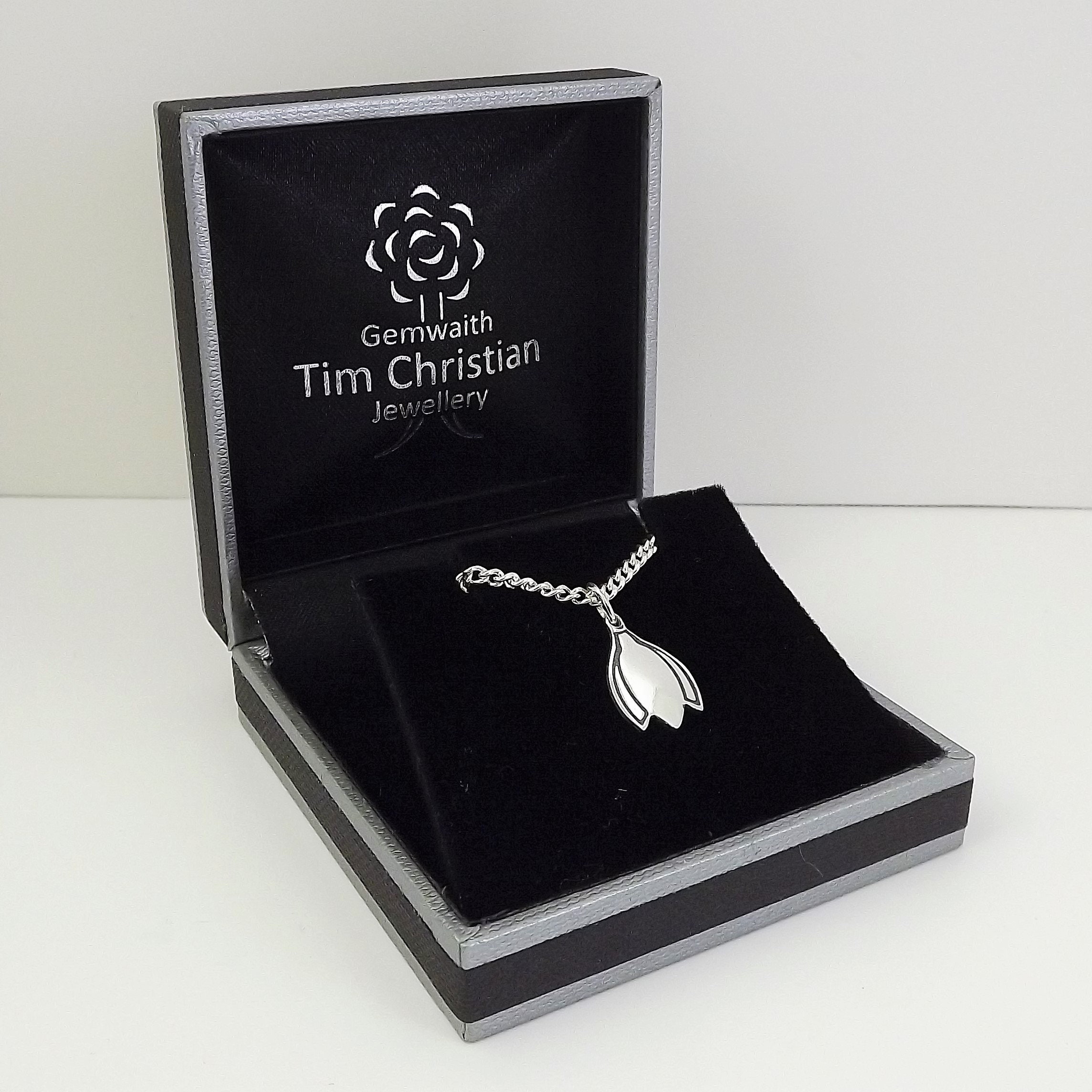 Snowdrop bracelet handmade from sterling silver | Etsy