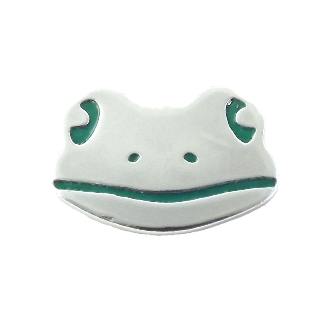 Frog Badge, Lapel Pin, Tie Tack Handmade From Sterling Silver - Etsy