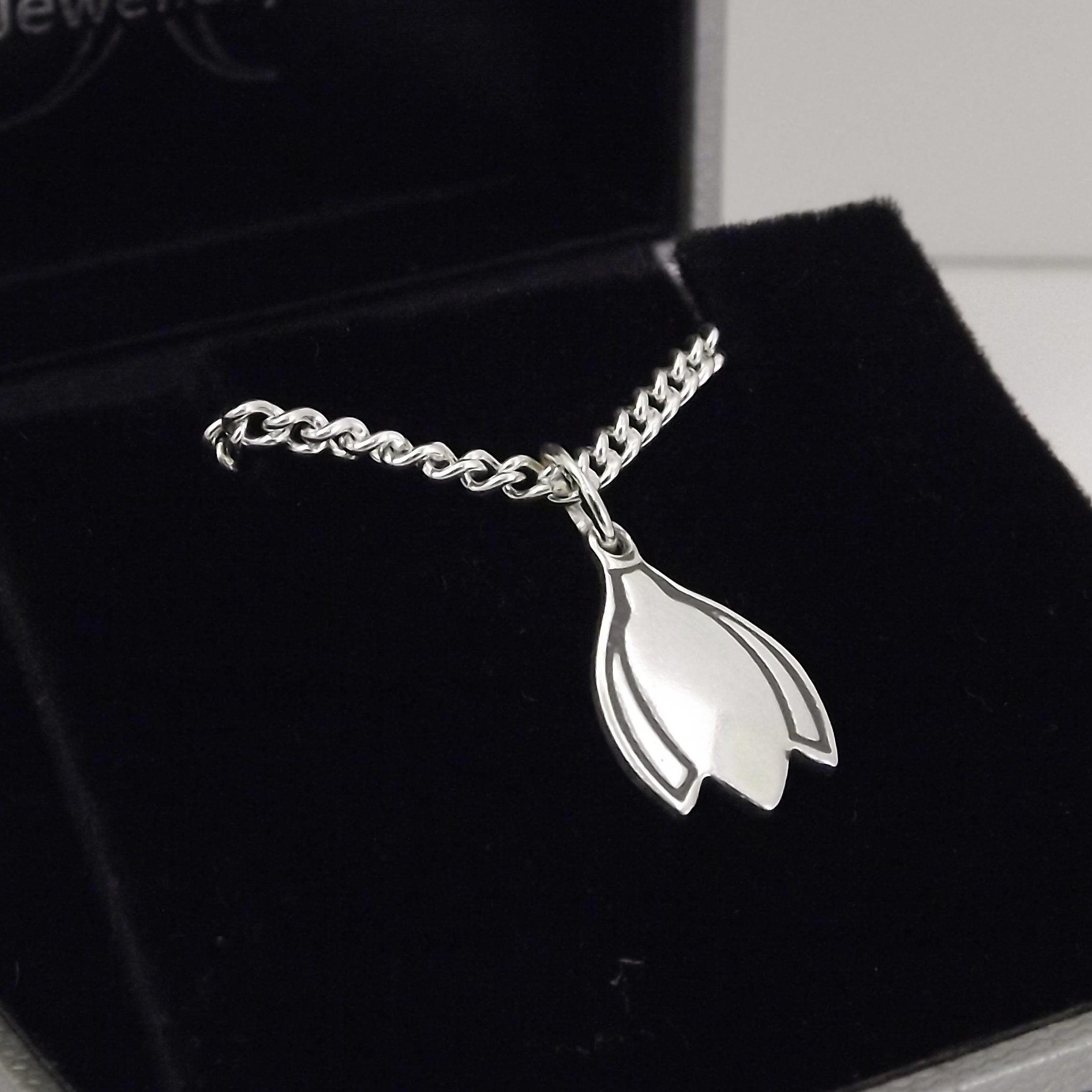 Snowdrop bracelet handmade from sterling silver | Etsy