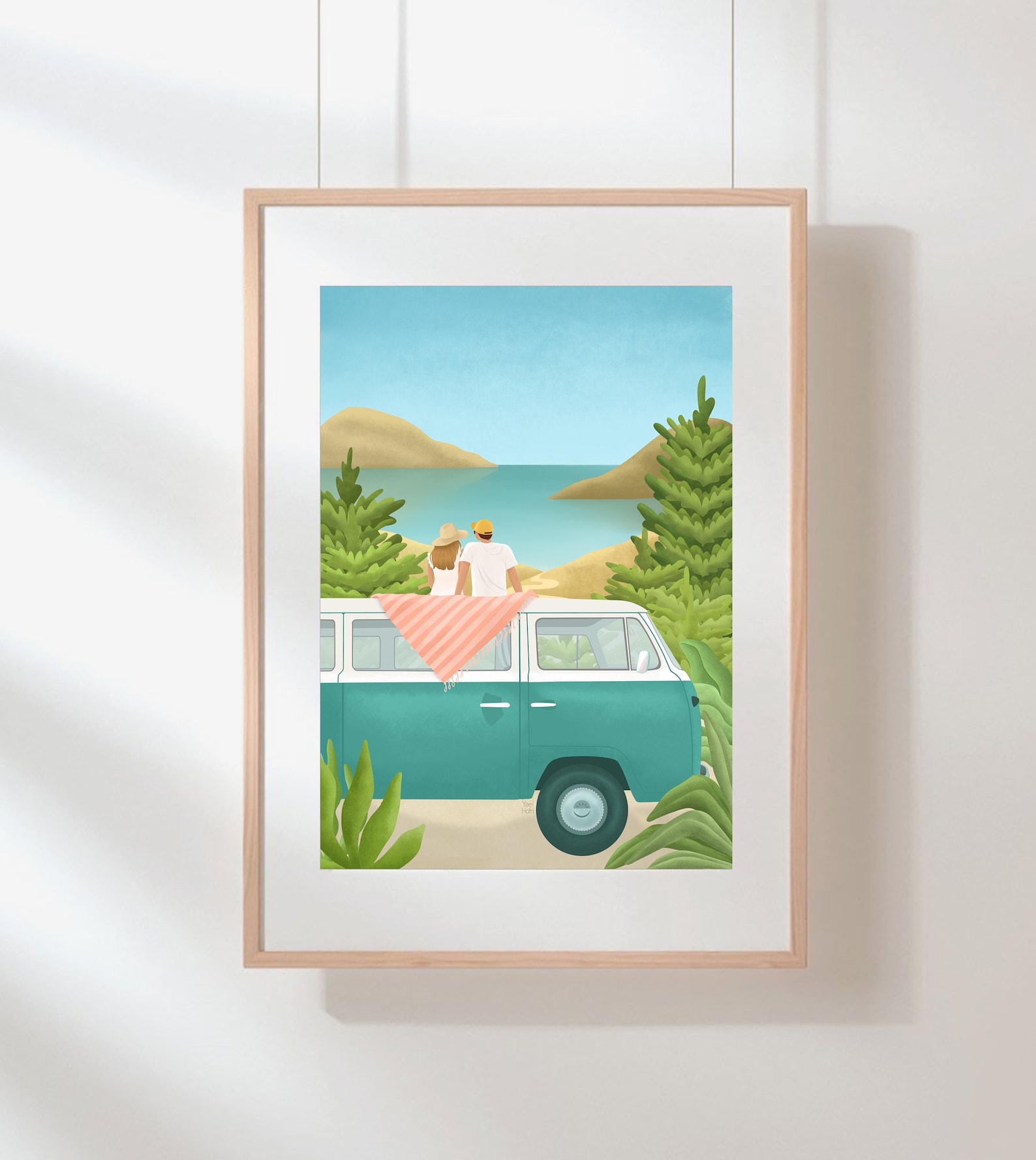 Road Trip, Print, Fine Art Print, Travel Poster, Wall Art Print ...