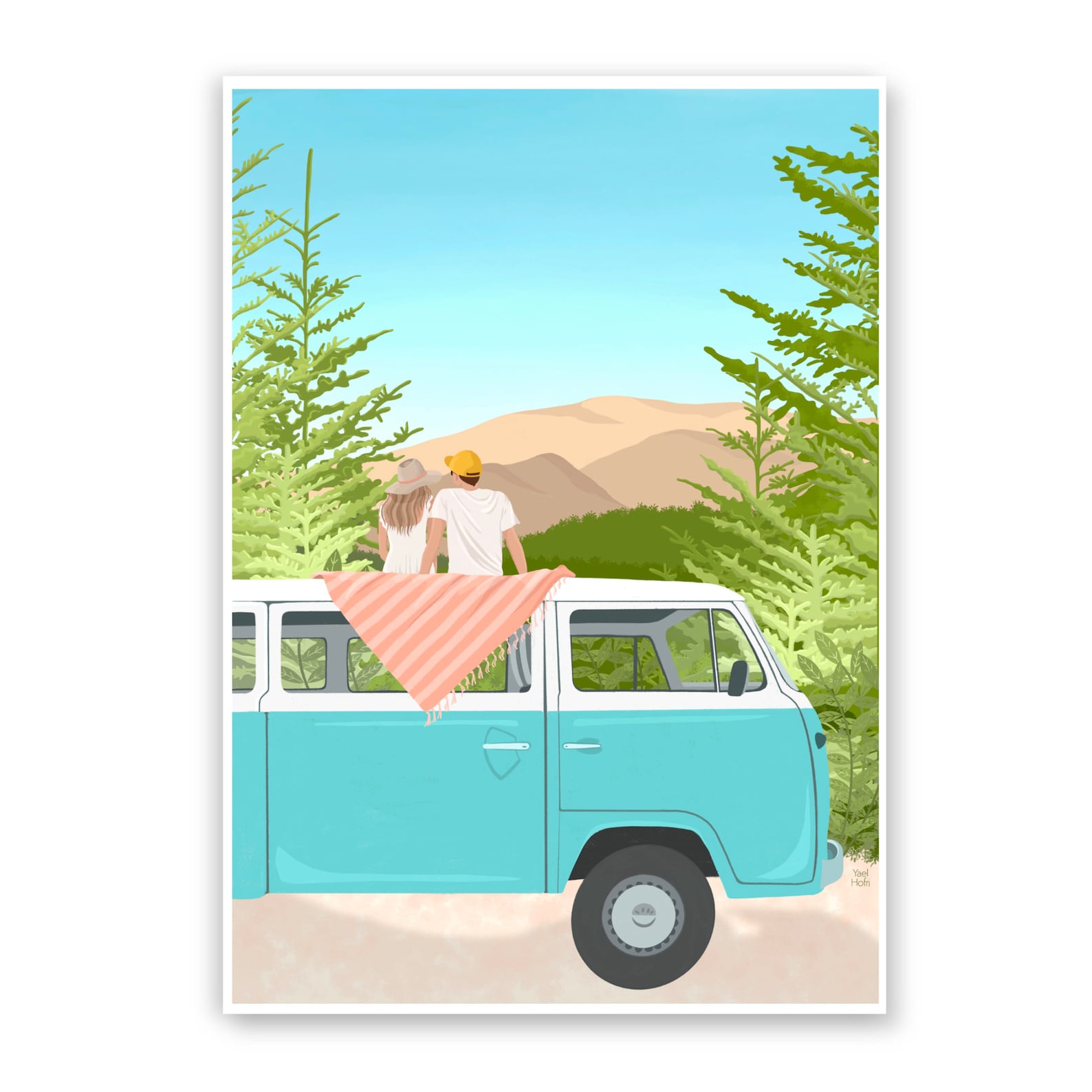 Road Trip Print Fine Art Print Travel Poster Wall Art | Etsy