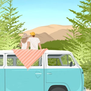 Road Trip Print Fine Art Print Travel Poster Wall Art | Etsy