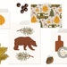 Camping Nature Travel Vector Clipart & Pattern Bundle. Adventure ...