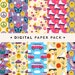 Groovy Retro Patterns. Retro Smiley Face Seamless Pattern Bundle ...
