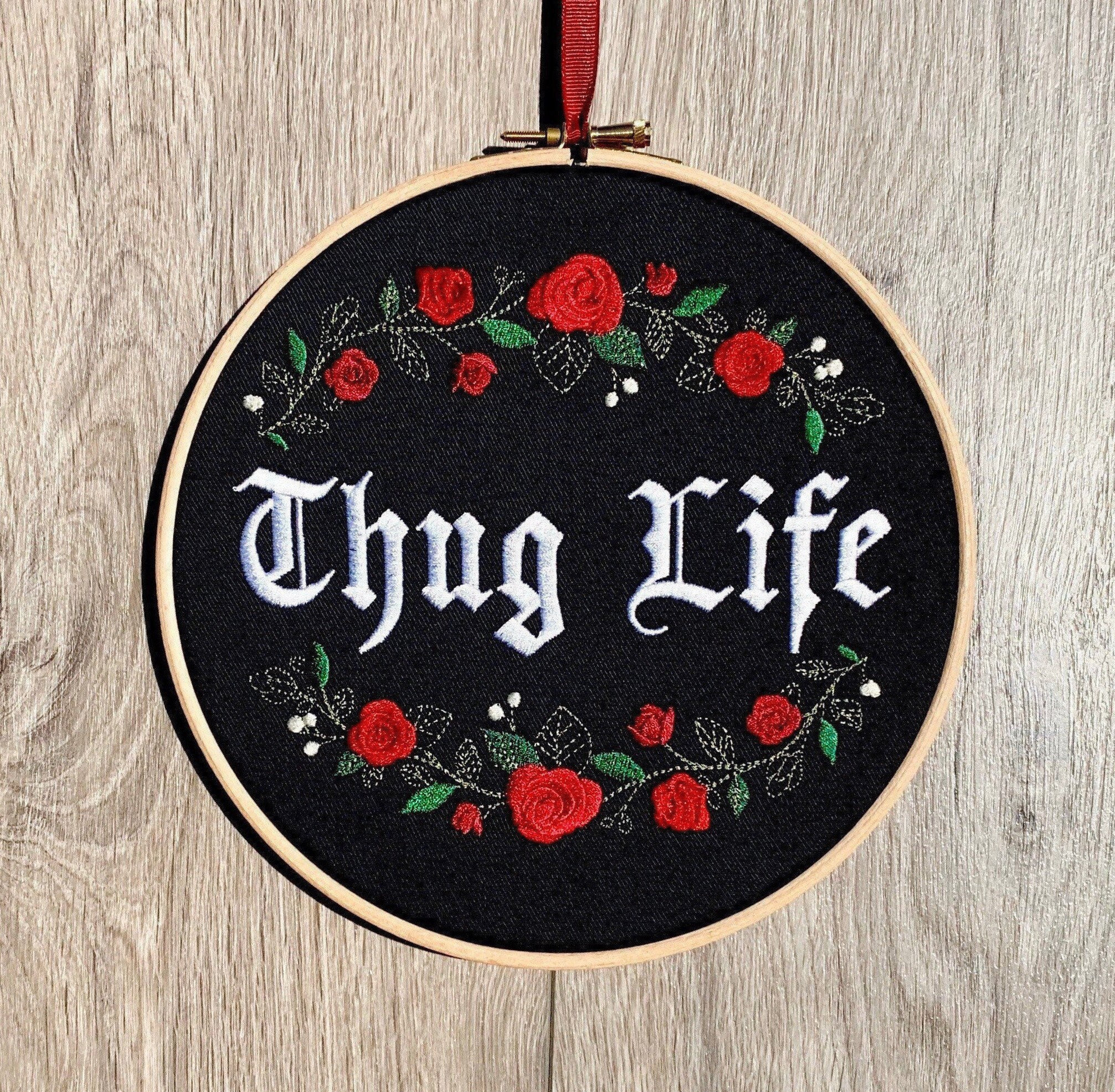2pac Thug Life Tattoo Font