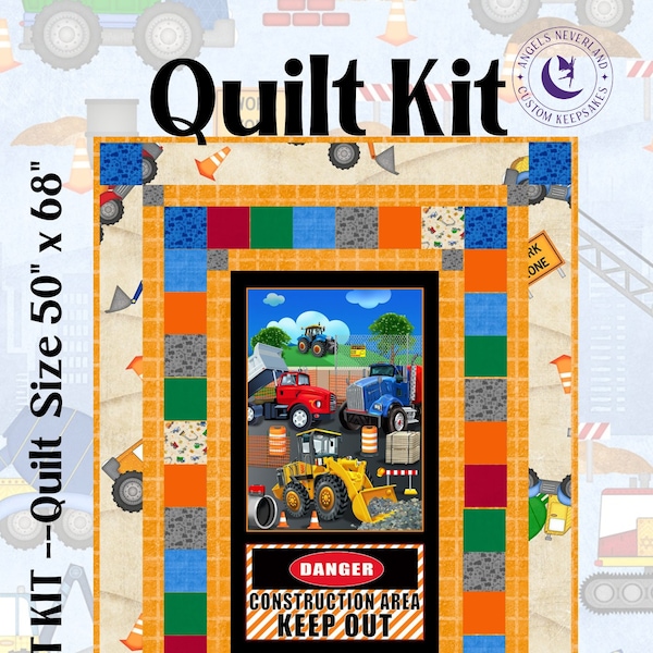 Construction Zone Quilt Pattern - Etsy