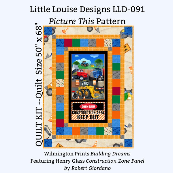 Construction Equipment Quilt Pattern - Etsy