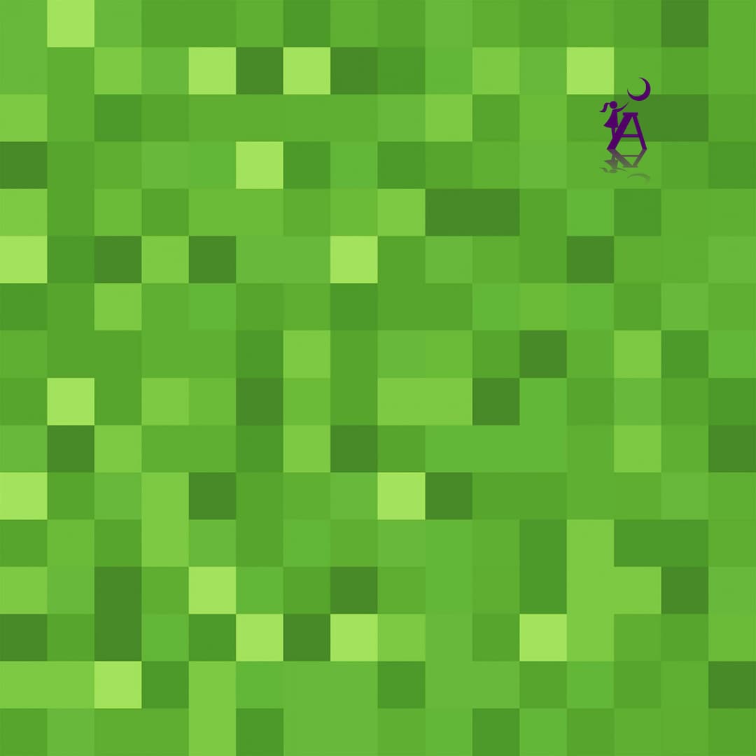 Minecraft Fabric, Mojang Minecraft Green Pixel Fabric, Minecraft ...