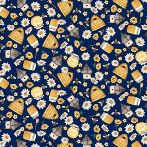 Beginner Quilt Kit Bee All You Can Bee DIY Panel Quilt Kit 50" X 68 ...