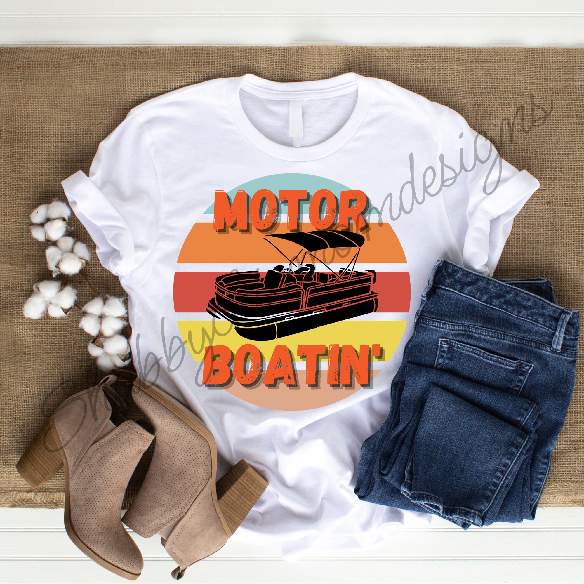 Png-commercial Use-motor Boatin' - Etsy