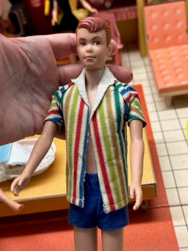 Vintage Straight Leg Allan Doll, From the 1963-1964 Barbie Collection ...