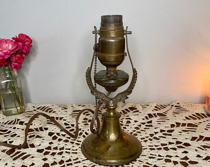 Brass Gimbaled Ship Lamp Etsy