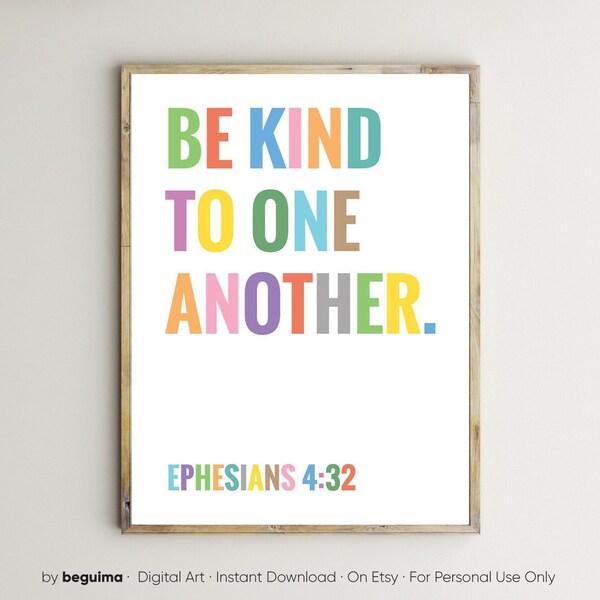 Ephesians 4 32 - Etsy