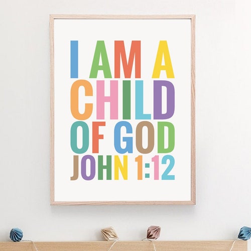 Fruits of the Spirit Bible Verse Poster Wall Art Printable - Etsy