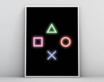 Playstation decor | Etsy