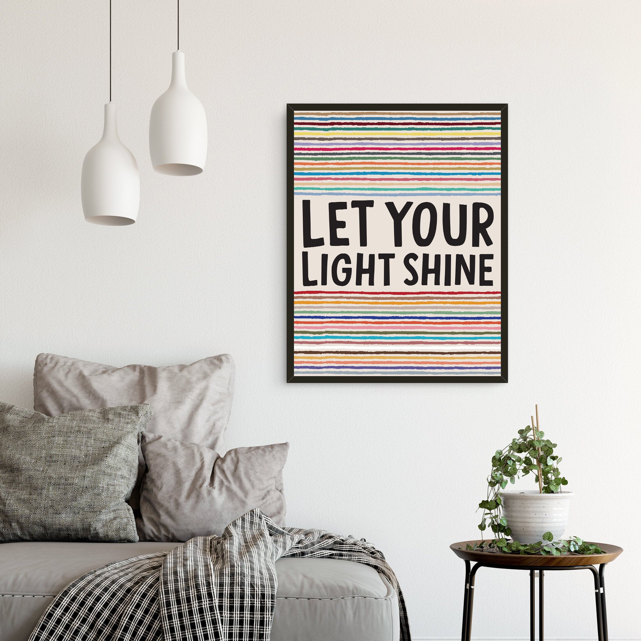 Let Your Light Shine,matthew 5:16,christian Prints Kids Poster Bible ...