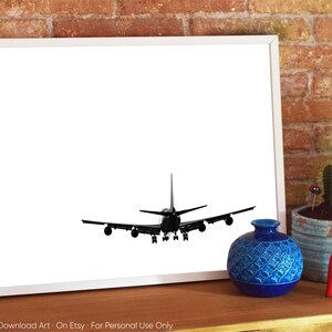 Plane Landing,plane Taking Off,airplane Print,printable Wall Art,large ...