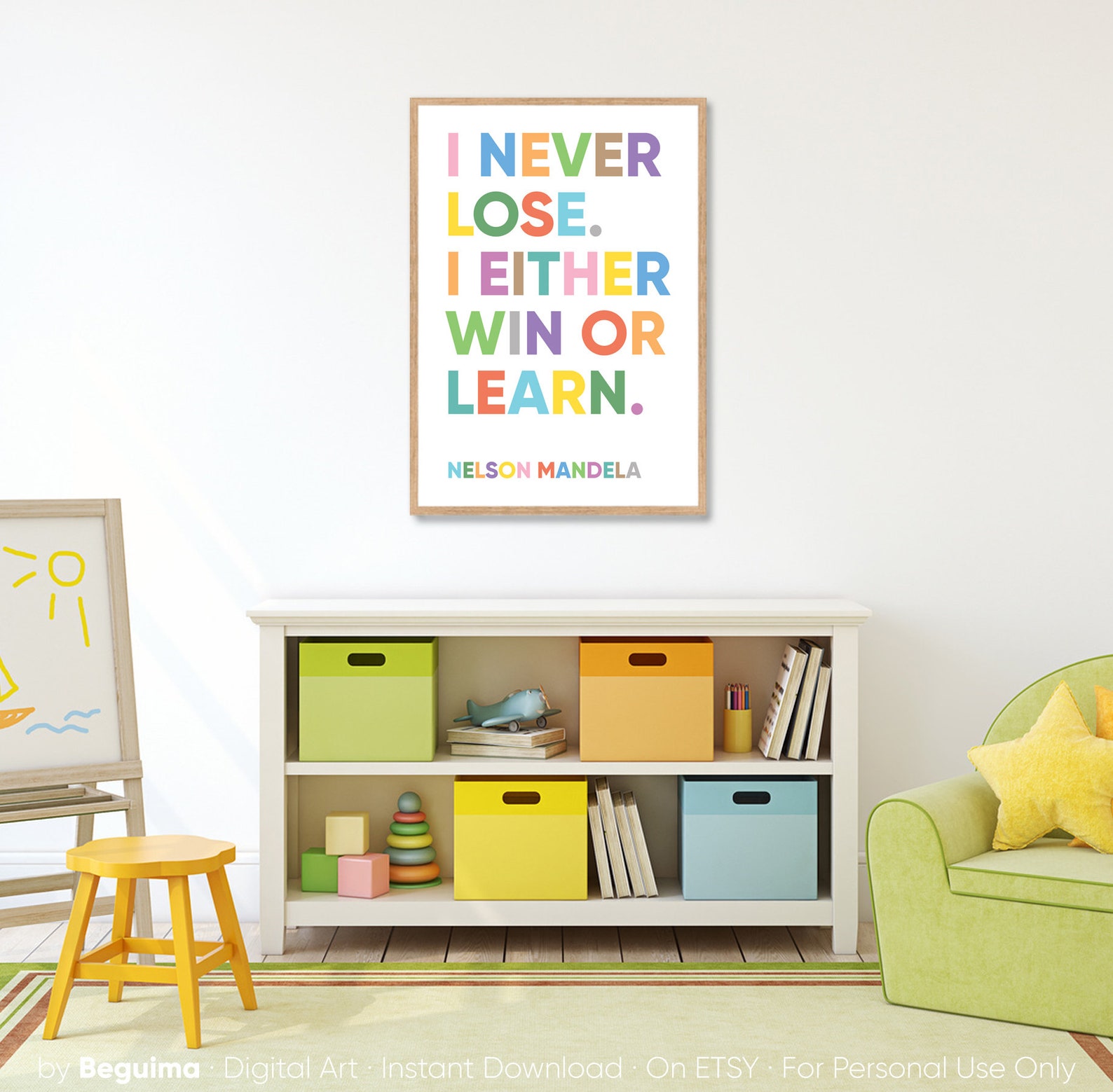 I Never Lose I Either Win or Learn,nelson Mandela,inspirational Quote ...