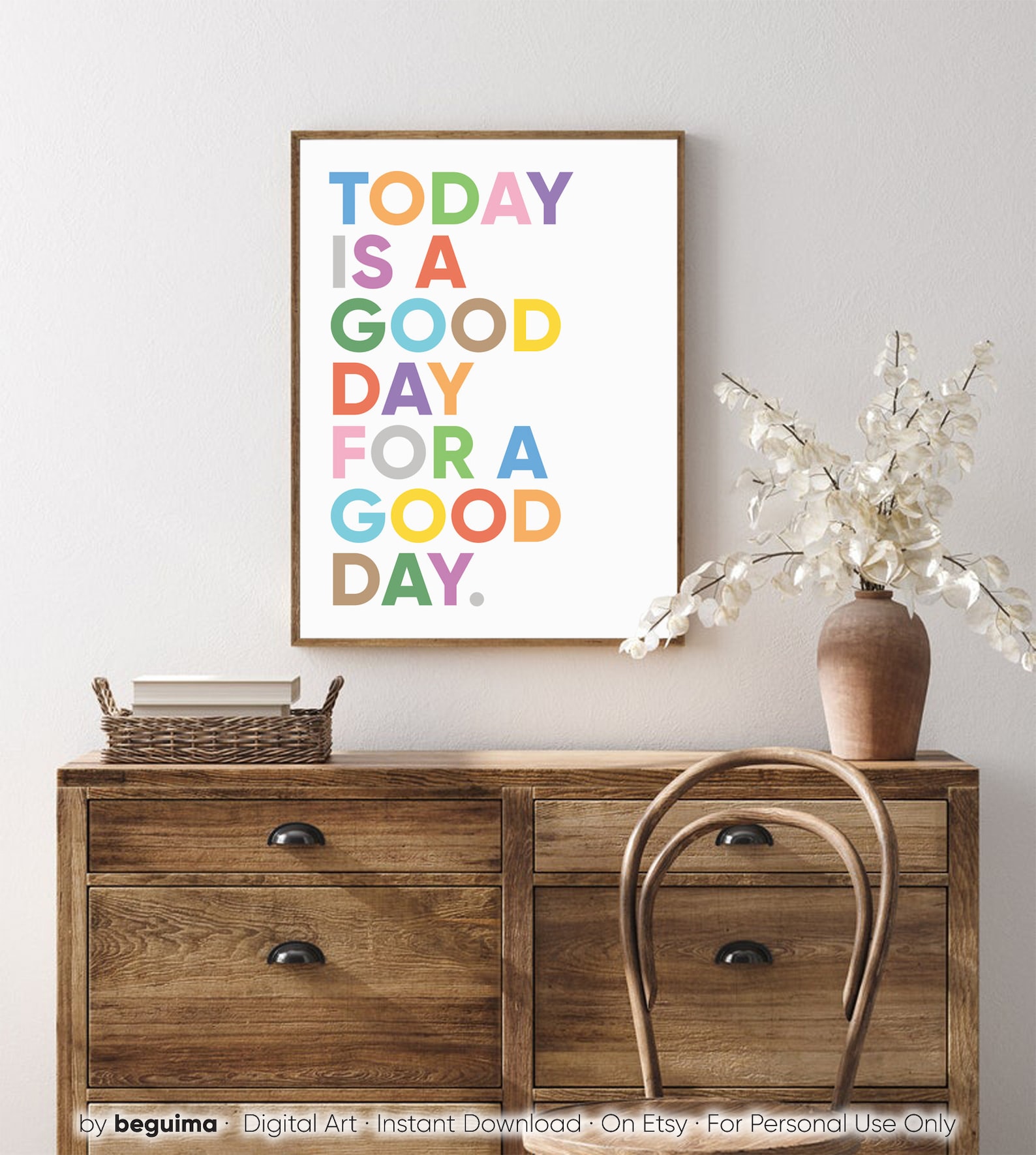Today is A Good Day for A Good Day,inspirational Print,printable Wall ...