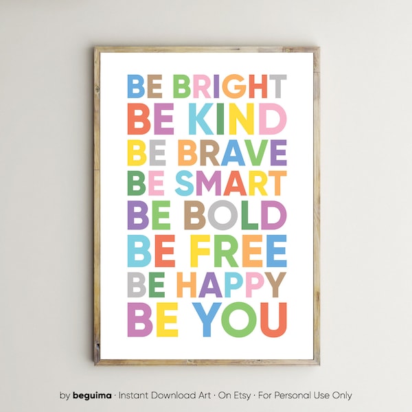Be Brave Sign - Etsy