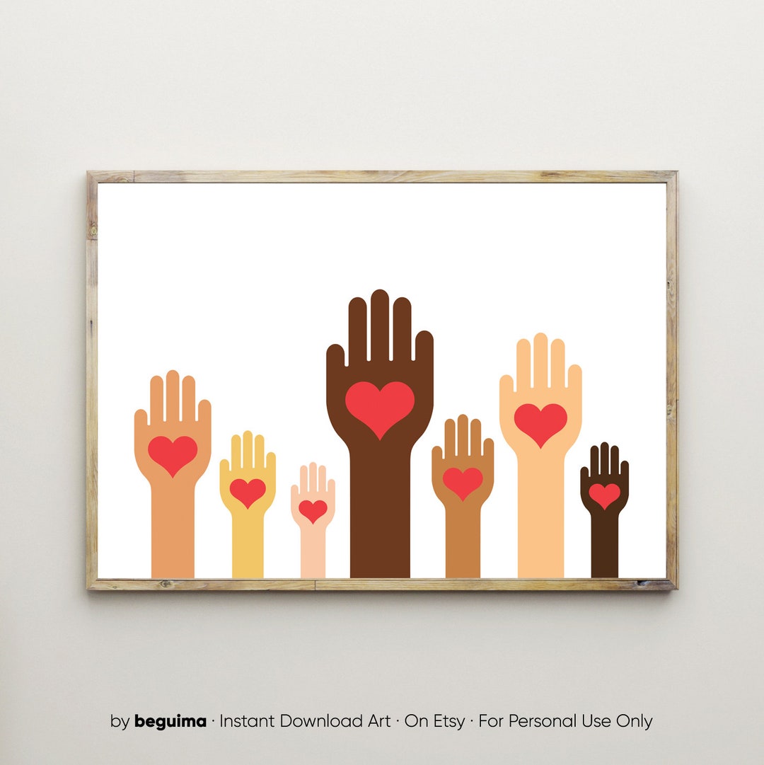 Equality Print,racism Poster,classroom Decor,teacher Wall Art,diversity ...