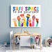 Safe Space to Be Yourself,classroom Decor,teacher Prints,diversity ...