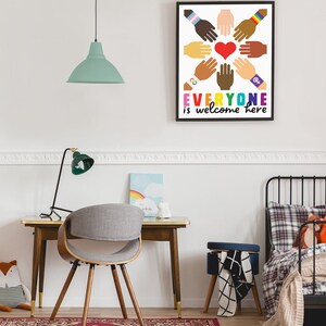 Equality Prints,diversity,classroom Decor,teacher,printable Wall Art ...