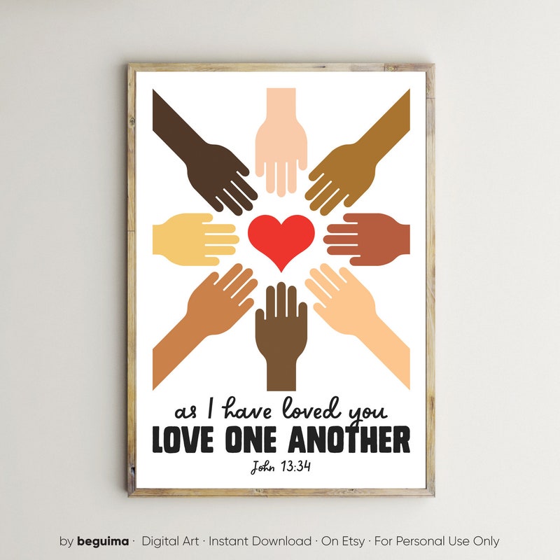 Love One Another - Etsy