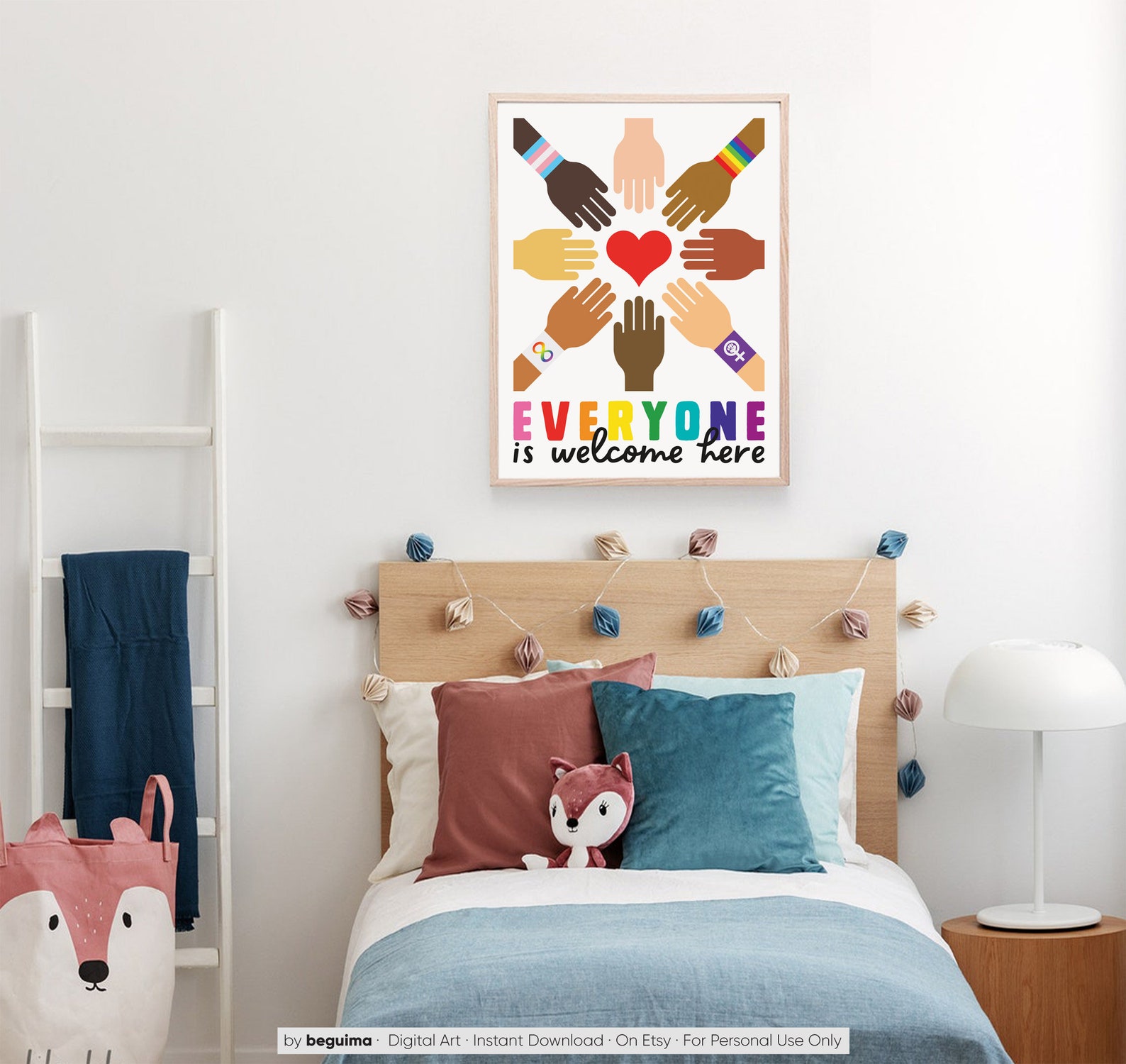 Equality Printsdiversityclassroom Decorteacherprintable - Etsy