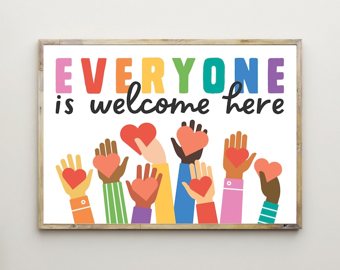 Equality Prints,diversity,inclusion,classroom Decor,teacher,printable ...