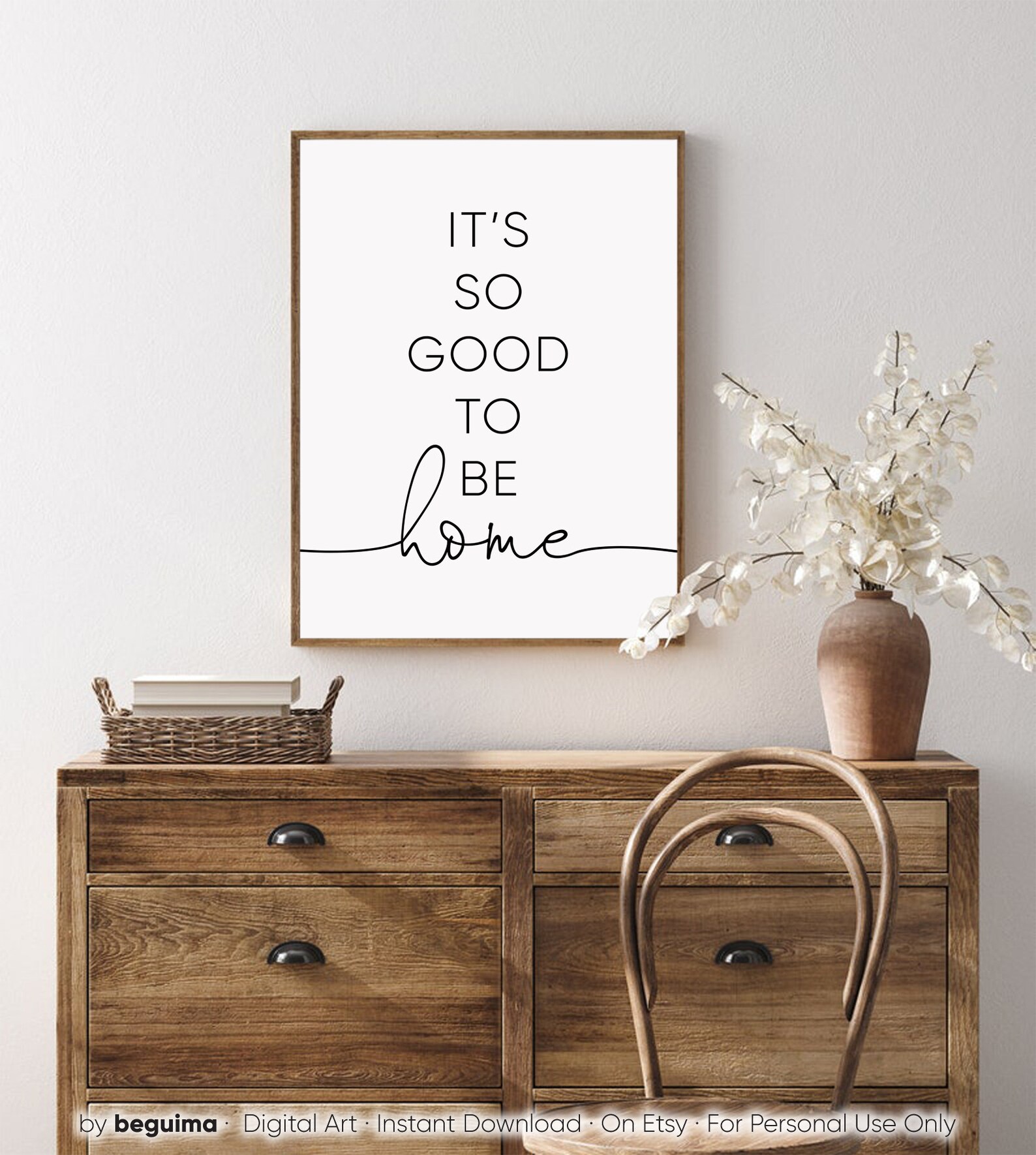 Set of 3 Home Prints,welcome Wall Art,it's so Good to Be Home,hi Poster ...