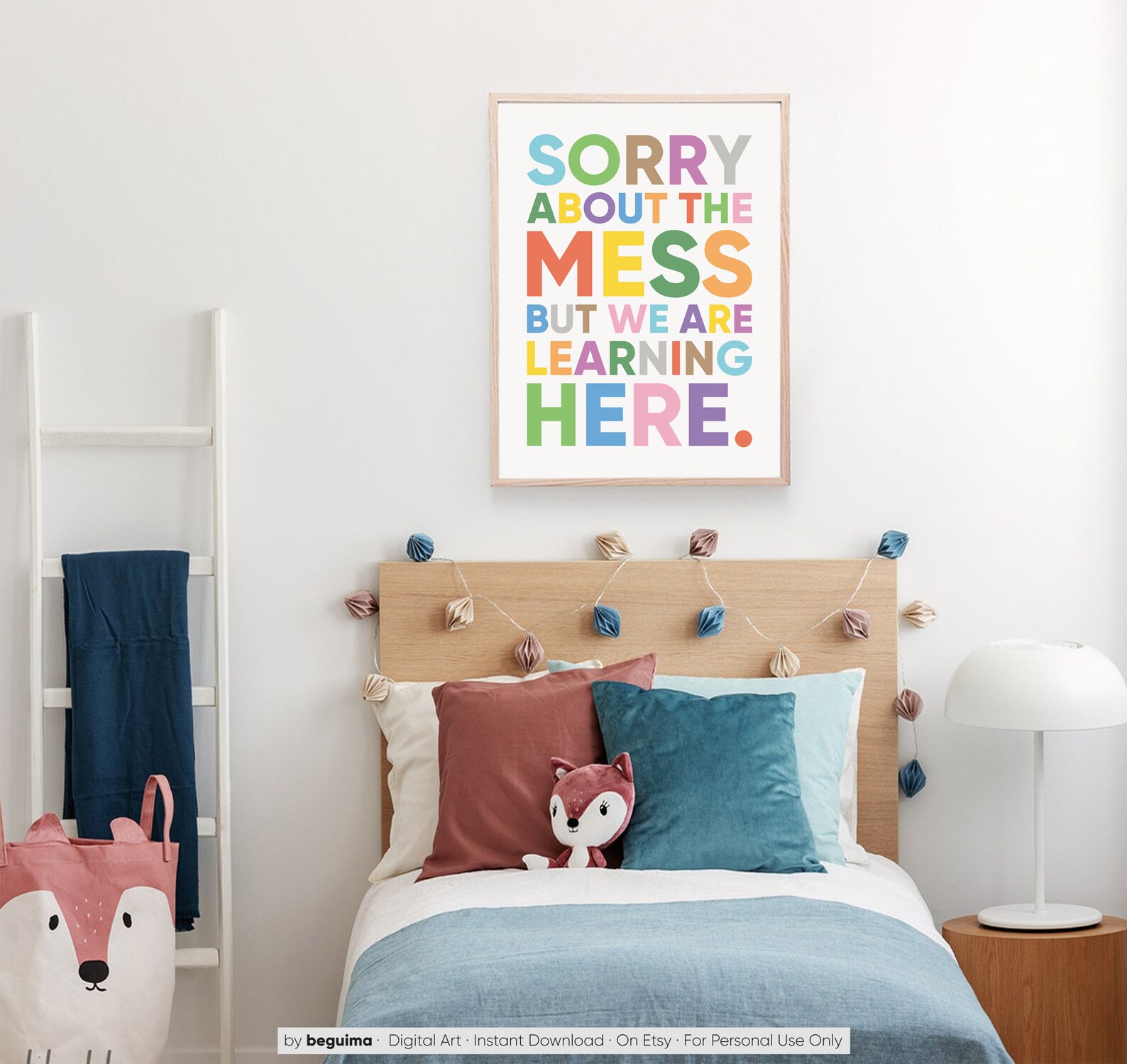Sorry About the Mess but We Are Learning Heremessy Classroom - Etsy