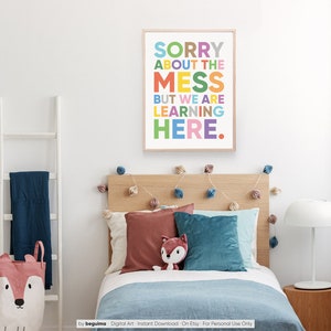 Sorry About the Mess but We Are Learning Heremessy (Instant Download ...