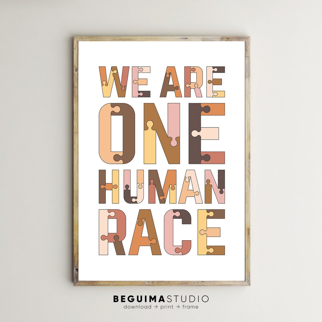 Racism Prints,diversity Posters,equality,printable Wall Art,classroom ...