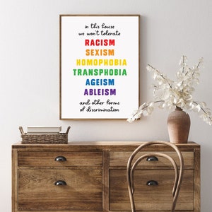 Safe Space Classroom Decor Kids Diversity Prints Teacher Posters ...