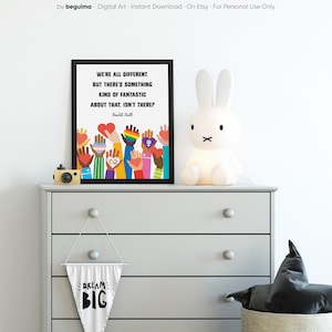 Diversity Print,classroom Decor,teacher Wall Art,equality Poster,kids ...